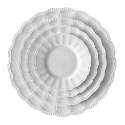 Amelia 13" Charger - Fine Bone China - Toronto Event Rentals - Nayos